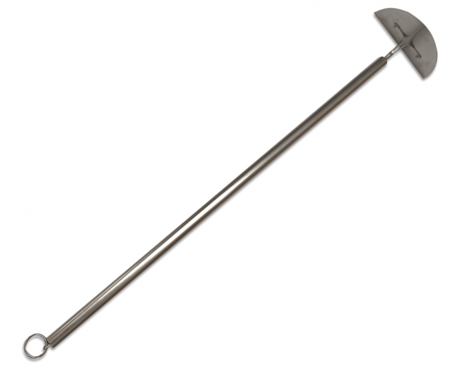 Stainless Steel Rake/Scraper - 2 sizes - Pizza Oven Tools