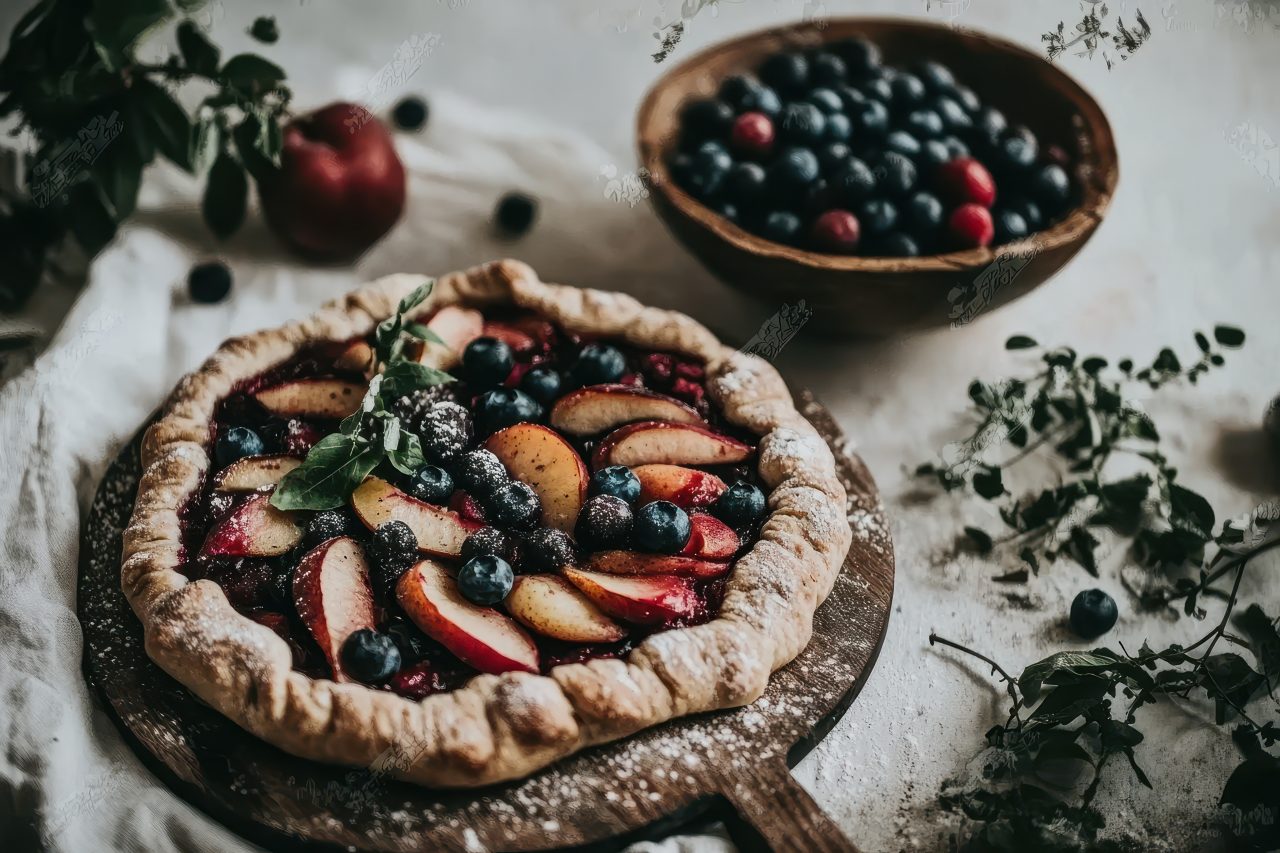 Rustic fruit pie - Jalando Pizza Ovens
