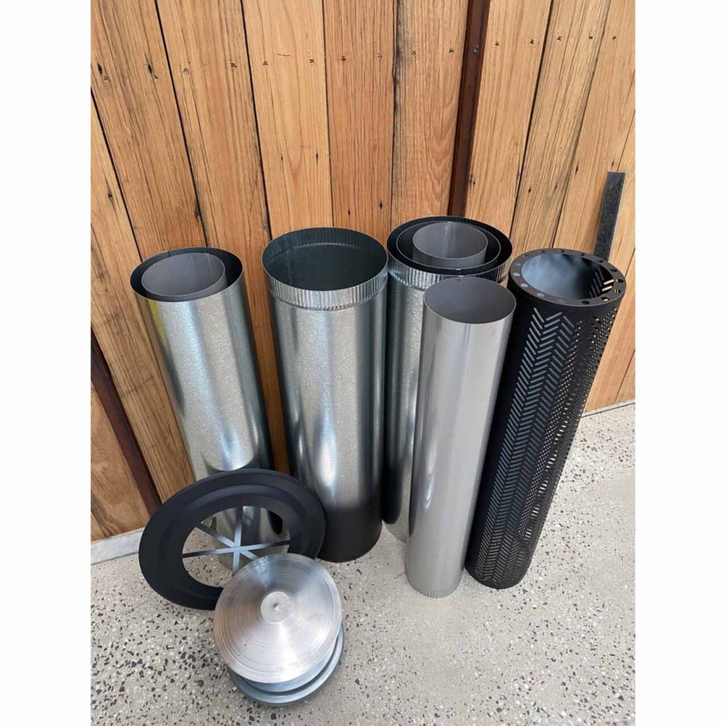 Pizza Oven 6/8/10 & Triple Skin Default Flue Kit with Decor